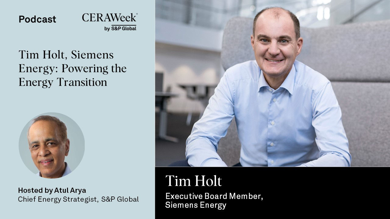 Tim Holt, Siemens Energy: Powering the Energy Transition | CERAWeek